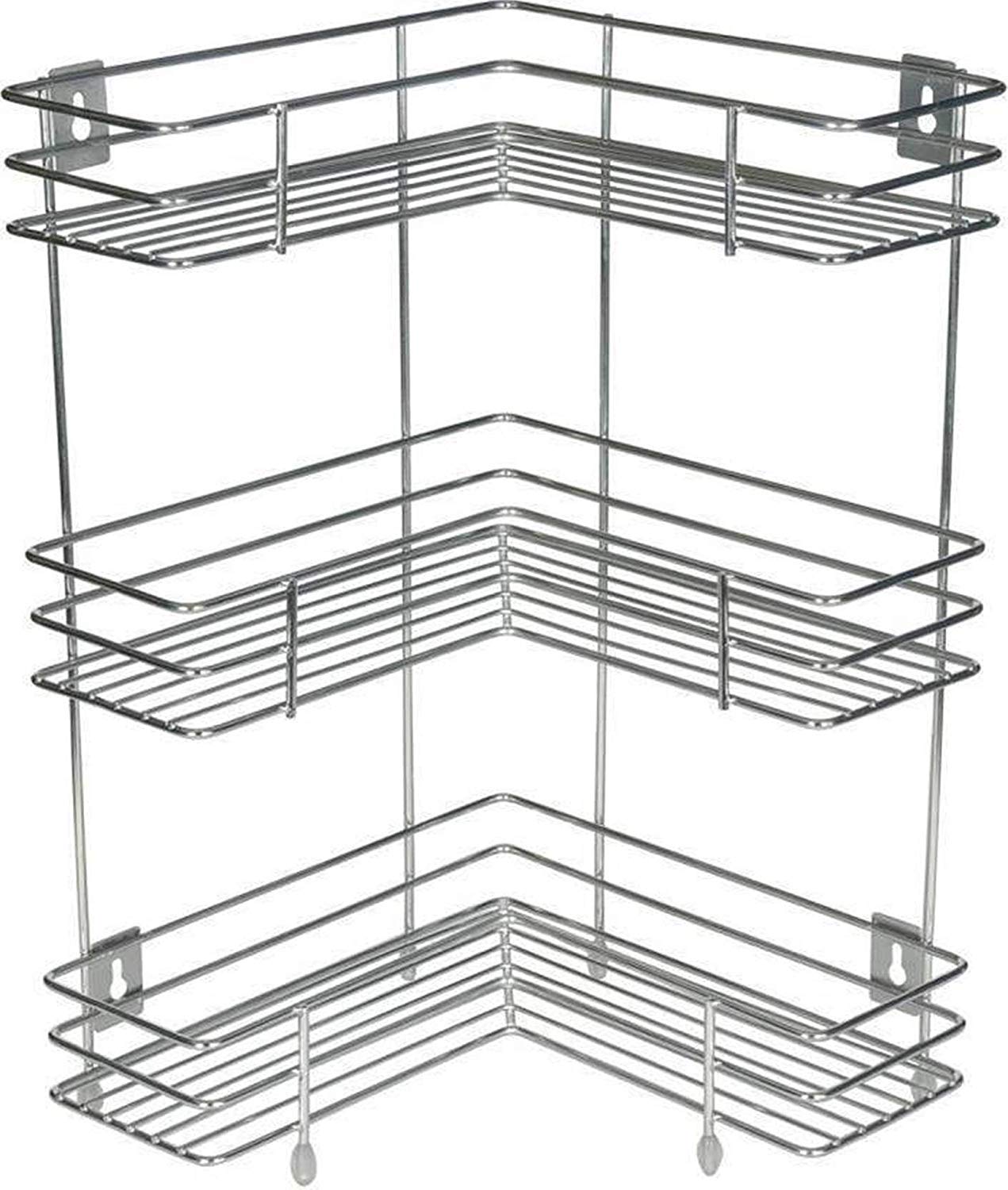 ASHLAS 4 Layer Stainless Steel Kitchen Trolley Rack Fruit Vegetable ...