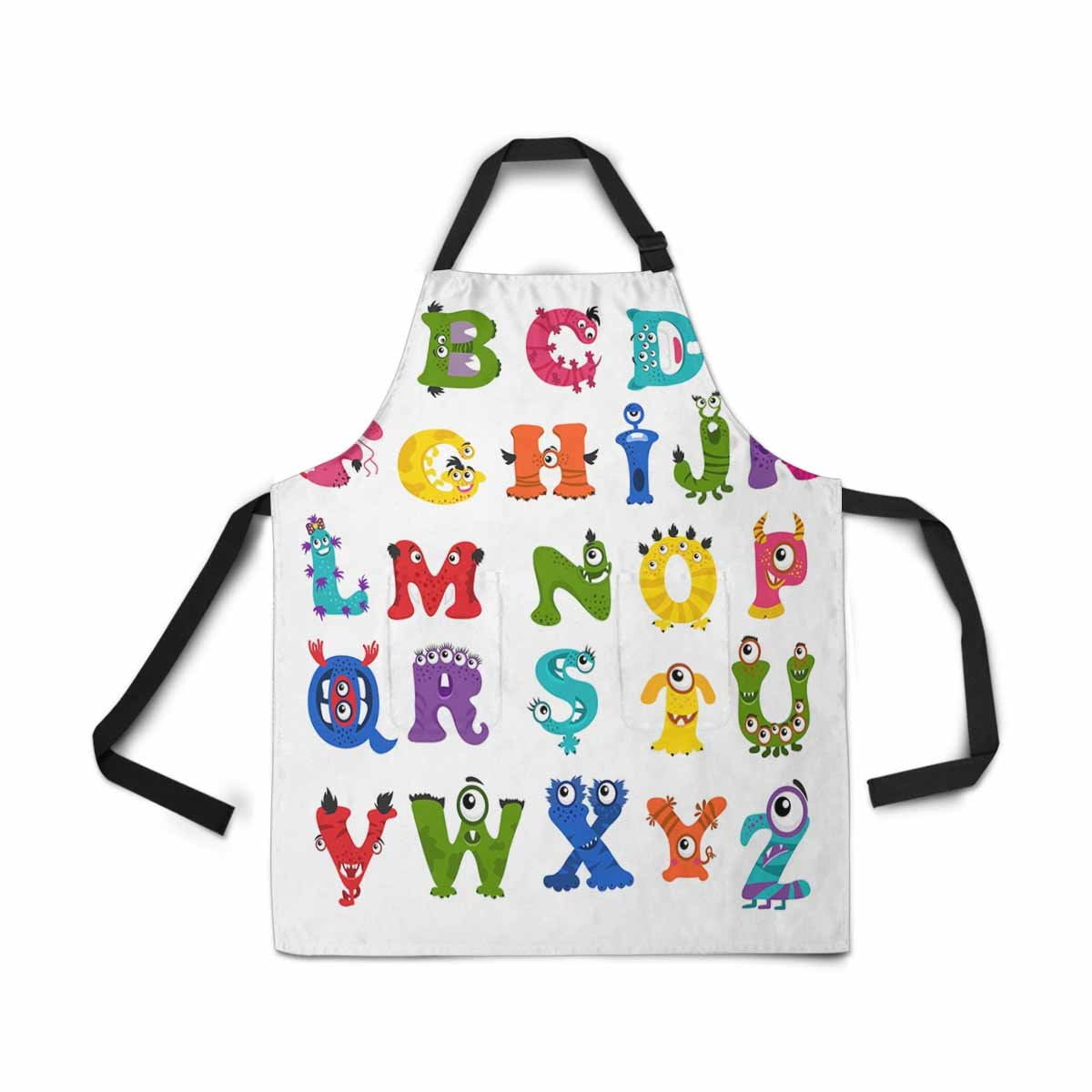 ASHLEIGH Adjustable Bib Apron for Women Men Girls Chef with Pockets ...