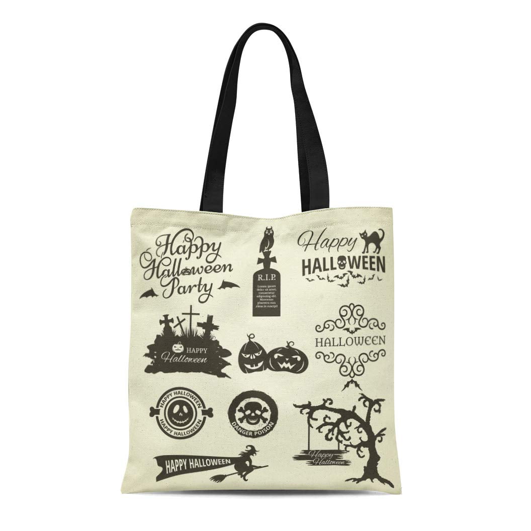 ASHLEIGH Canvas Bag Resuable Tote Grocery Shopping Bags Beige Vintage ...