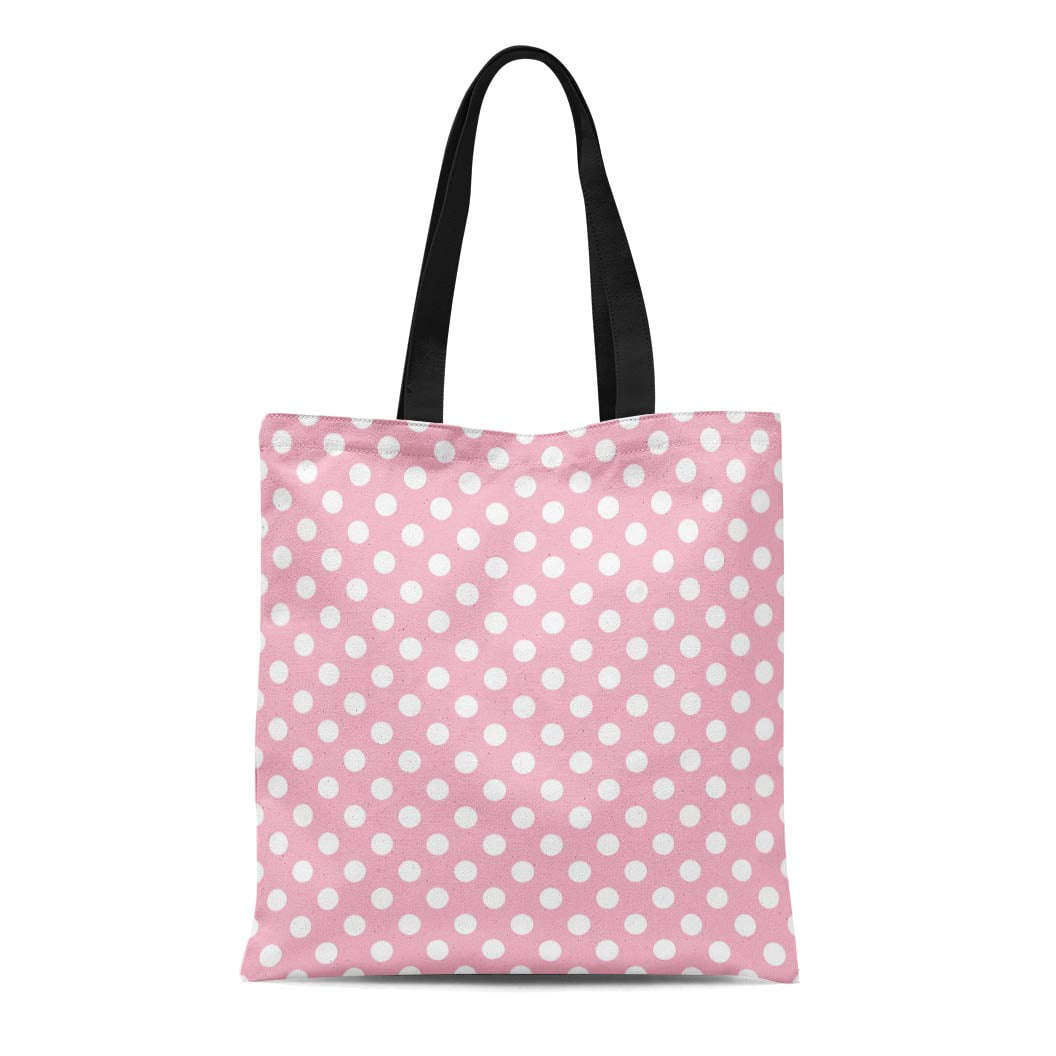 ASHLEIGH Canvas Bag Resuable Tote Grocery Shopping Bags Pink Cartoon ...