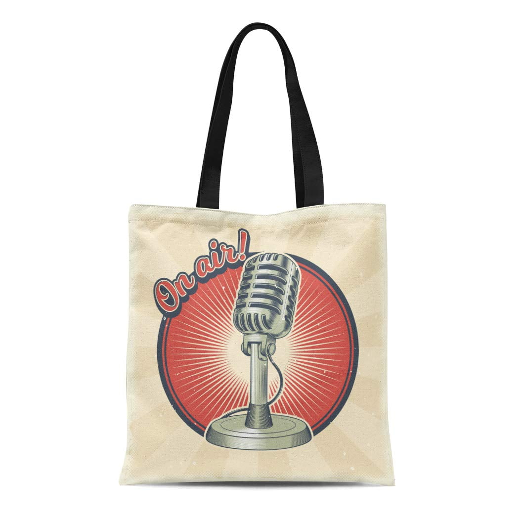 ASHLEIGH Canvas Bag Resuable Tote Grocery Shopping Bags Vintage Old ...