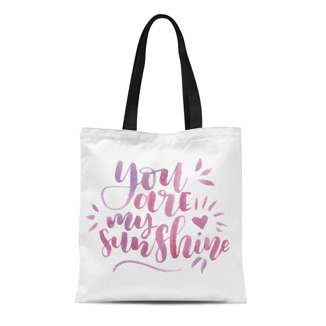 ASHLEIGH Canvas Bag Resuable Tote Grocery Shopping Bags You Are My ...