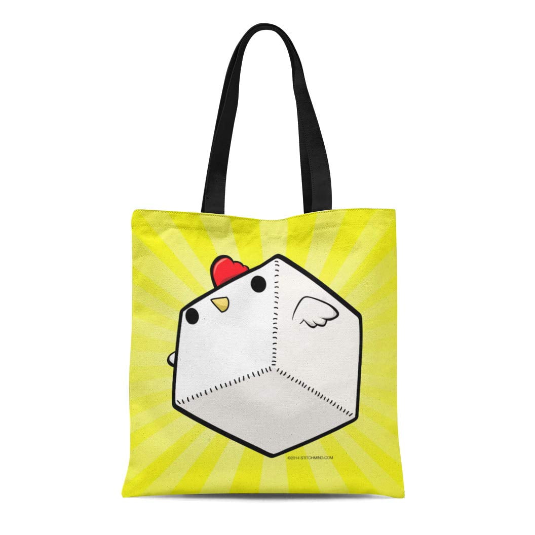 ASHLEIGH Canvas Tote Bag Love Mighty Cockblock Funny Puns Literal Cute ...