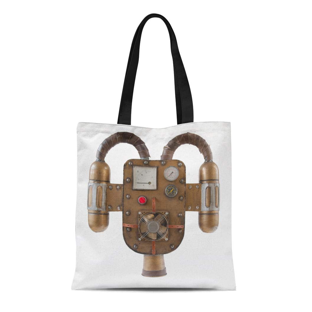 ASHLEIGH Canvas Tote Bag Machine Steampunk Jetpack Part of Costume ...