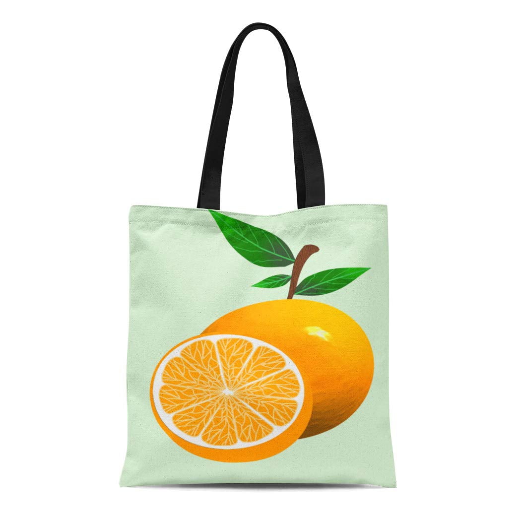 ASHLEIGH Canvas Tote Bag Oranges Orange Slice Fruit Citrus Florida ...