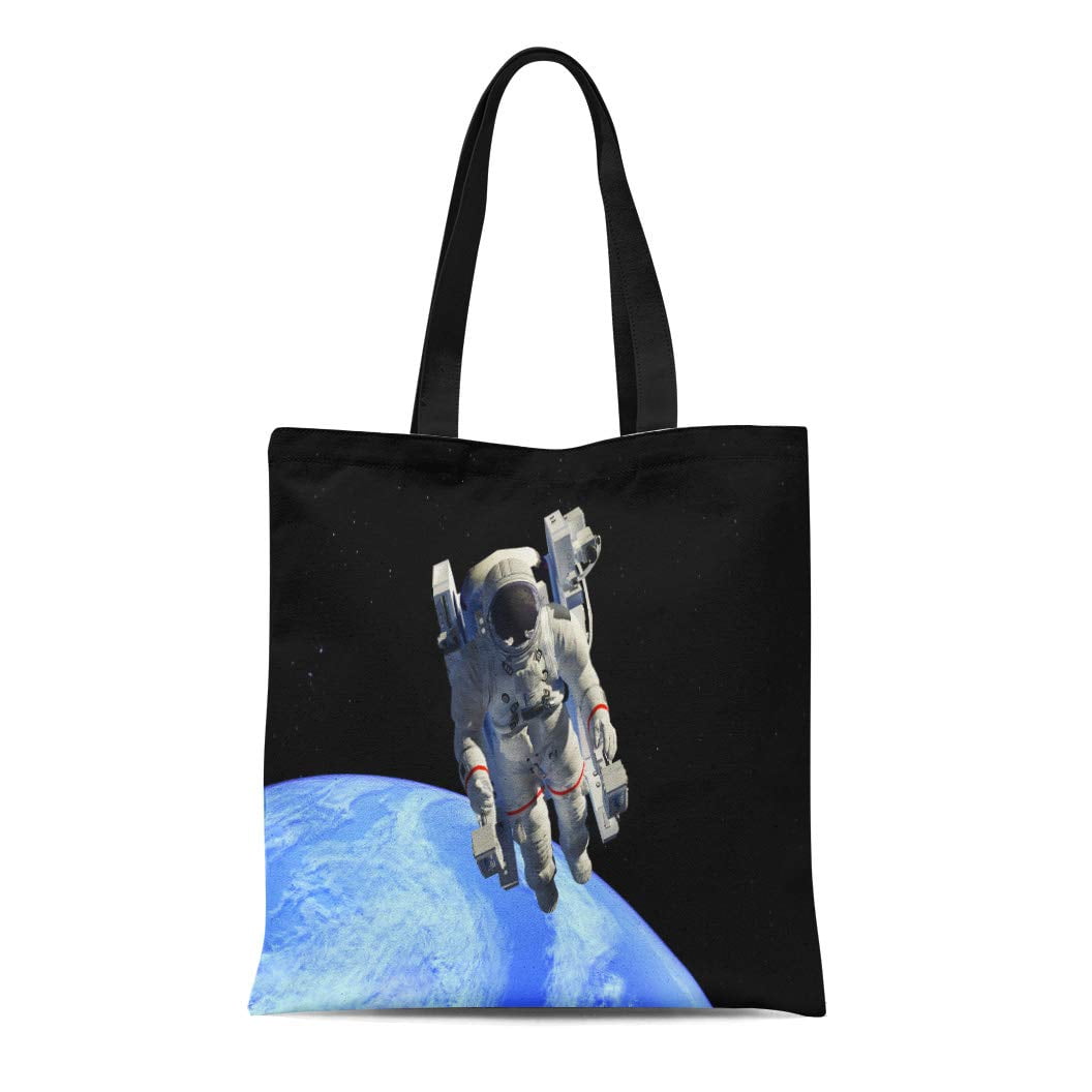 ASHLEIGH Canvas Tote Bag Shuttle Astronaut in Outer Space the Chair ...