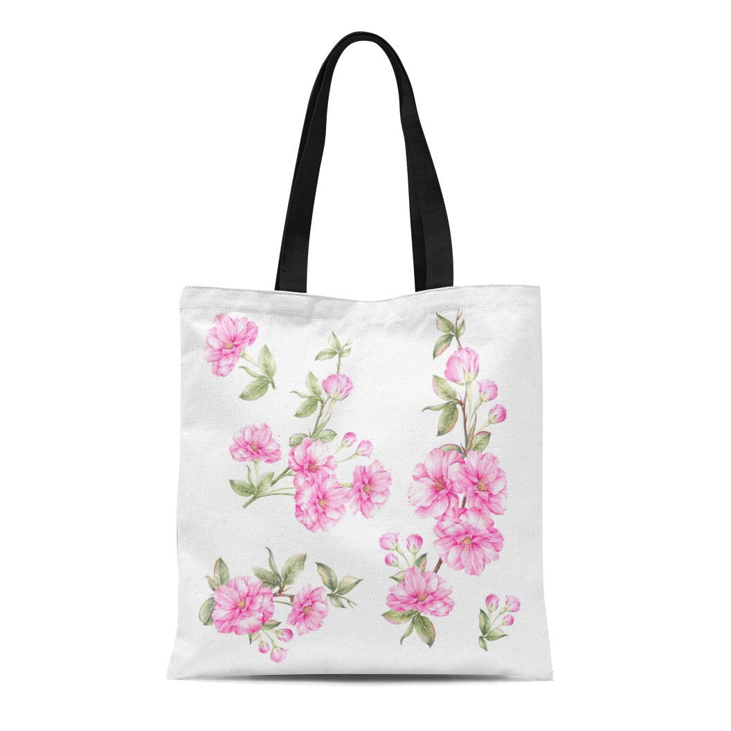 ASHLEIGH Canvas Tote Bag Spring Collection of Sakura Flowers Awesome ...