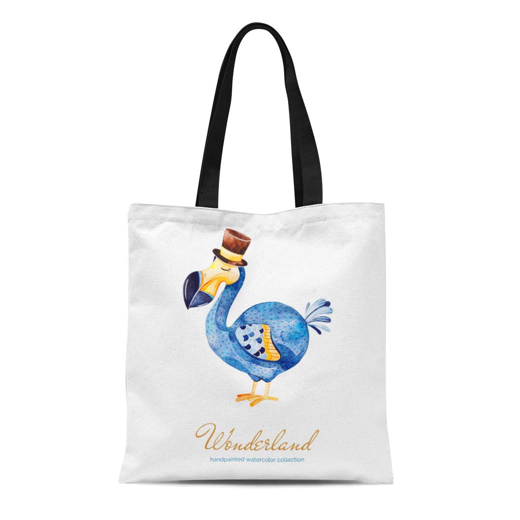 ASHLEIGH Canvas Tote Bag Wonderland Collection Lovely Watercolor Cute ...