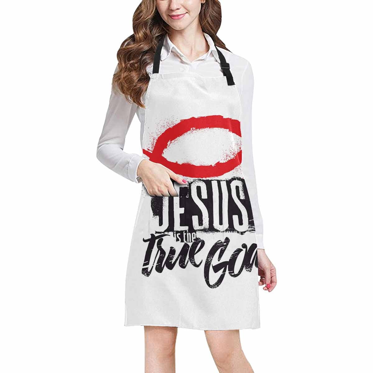 ASHLEIGH Fish with Lettering Is the True Unisex Adjustable Bib Apron ...