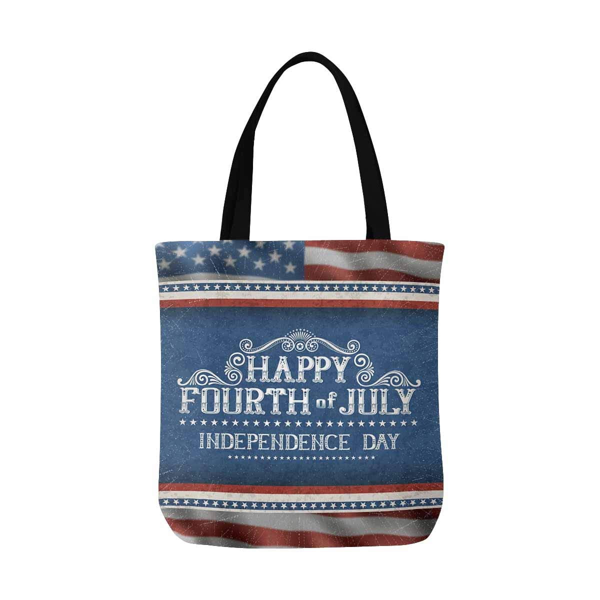 ASHLEIGH Happy 4th of July Independence Day with American Flag Canvas ...