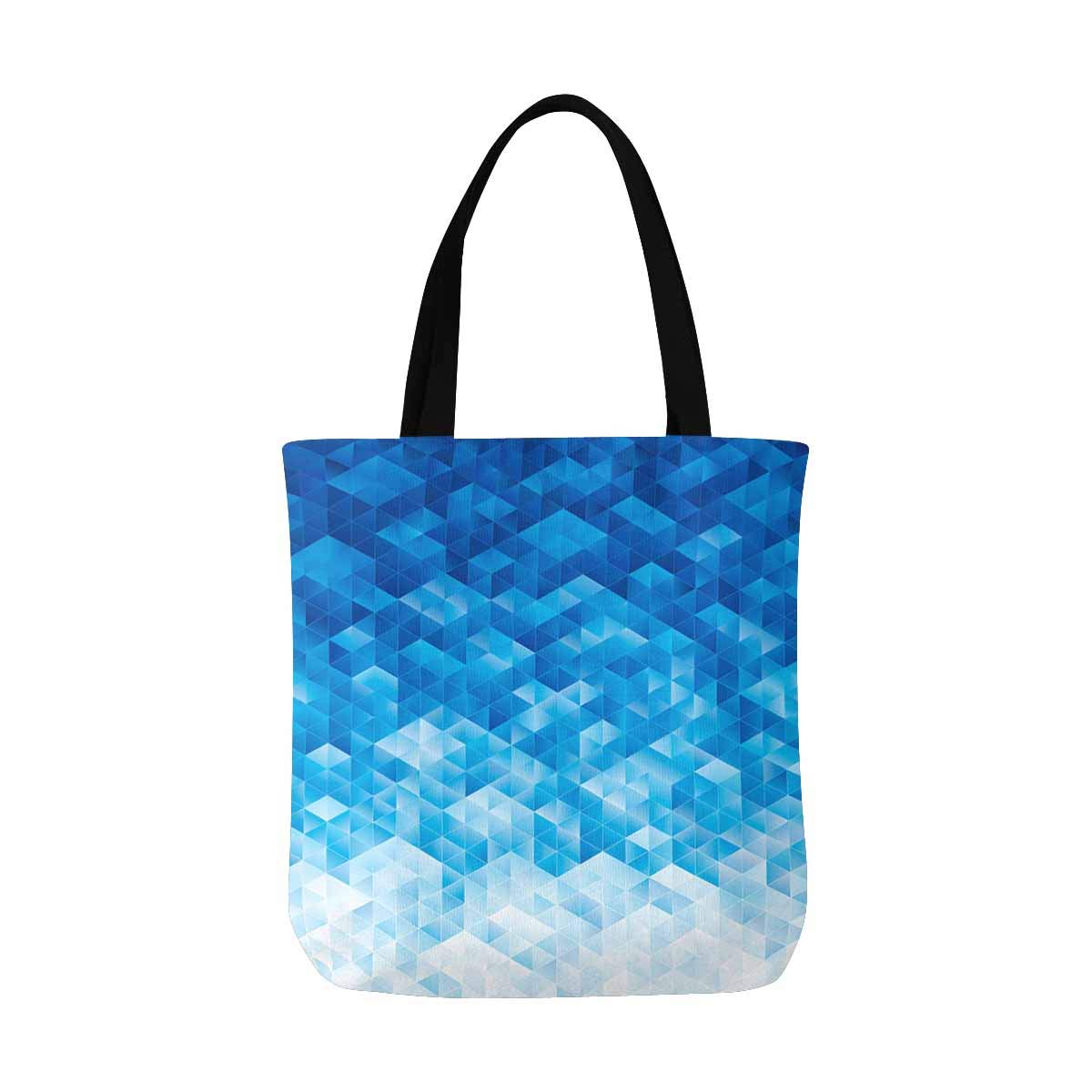 ASHLEIGH Modern Mosaic Geometric Triangle Light Blue Gradient Digital ...