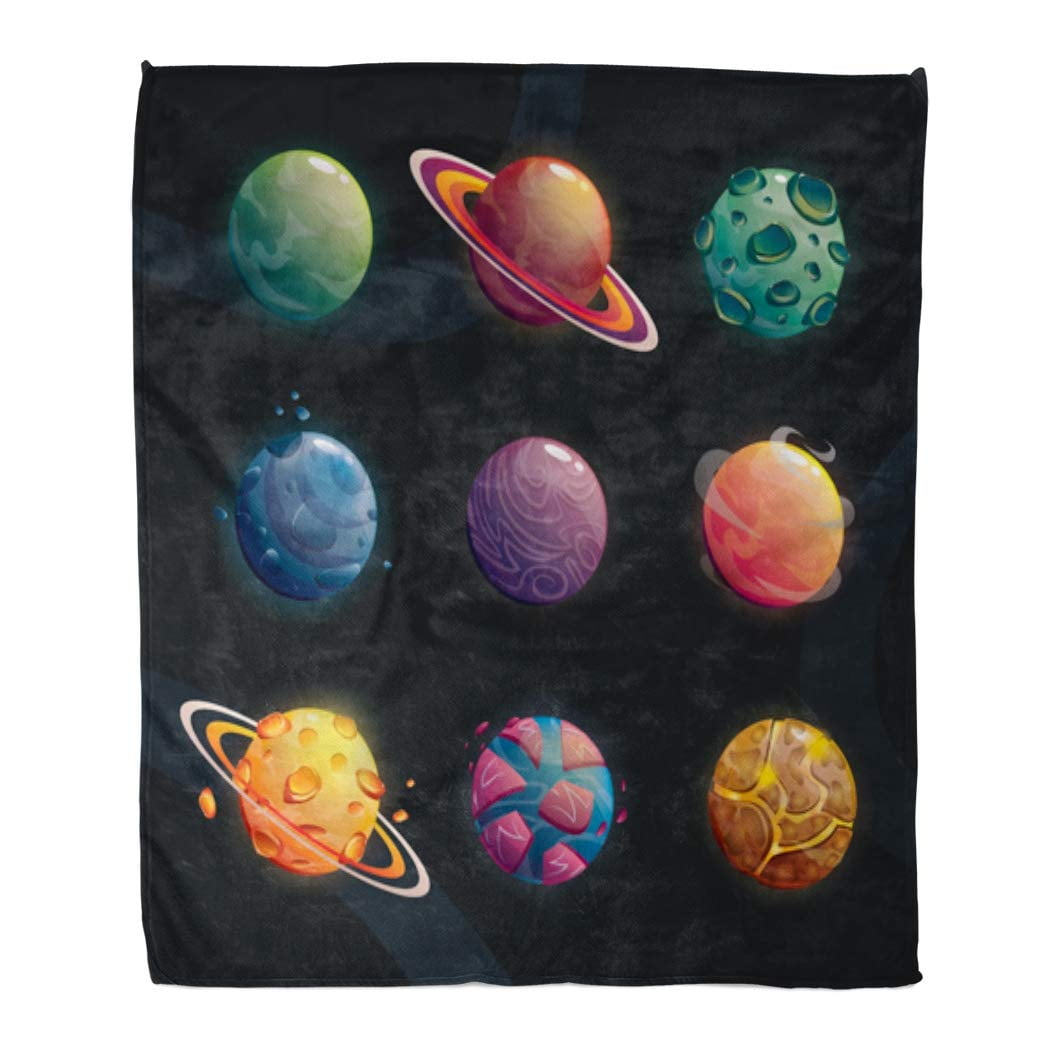 ASHLEIGH Throw Blanket 50x60 Inches Colorful Game Cartoon Fantasy ...