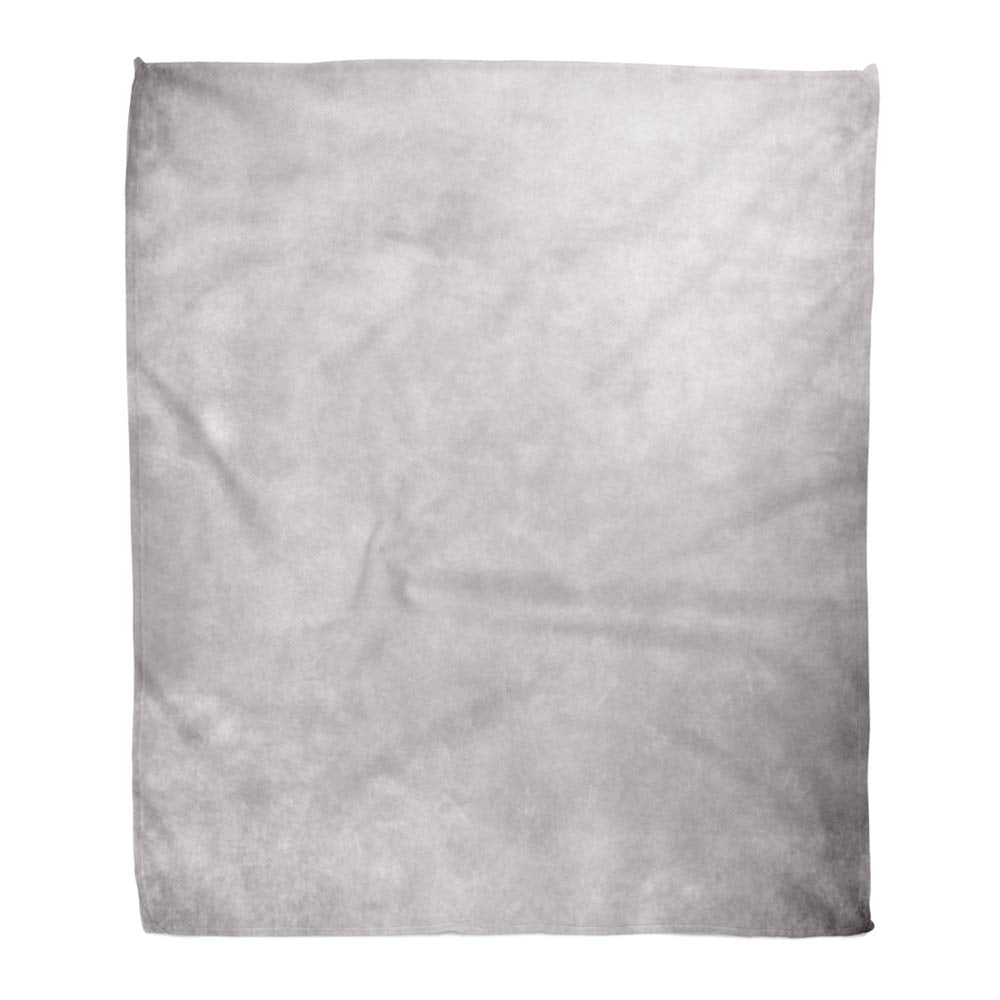 ASHLEIGH Throw Blanket Warm Cozy Print Flannel Abstract Black with ...