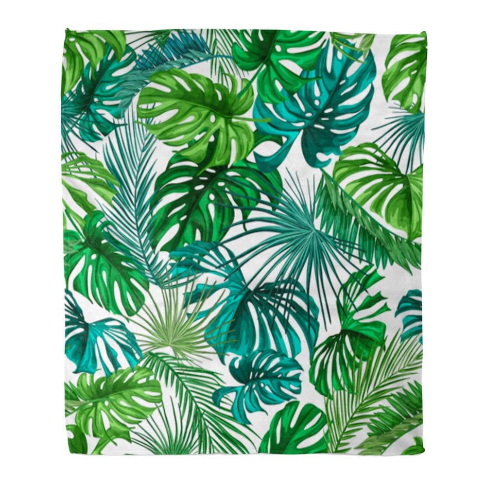 ASHLEIGH Throw Blanket Warm Cozy Print Flannel Colorful Beach of ...