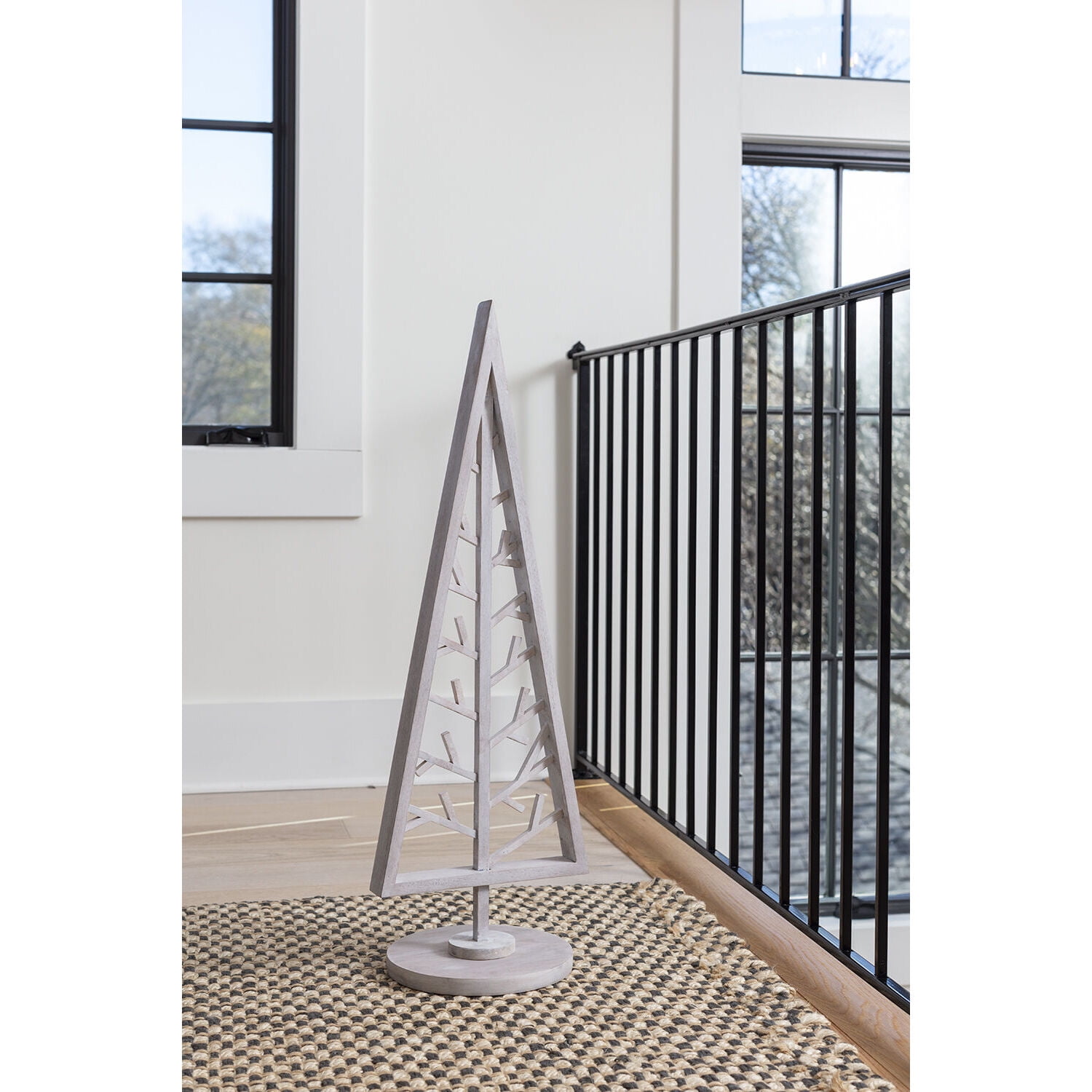 ASHLUXE Casa Wooden Triangle Tree - Walmart.com