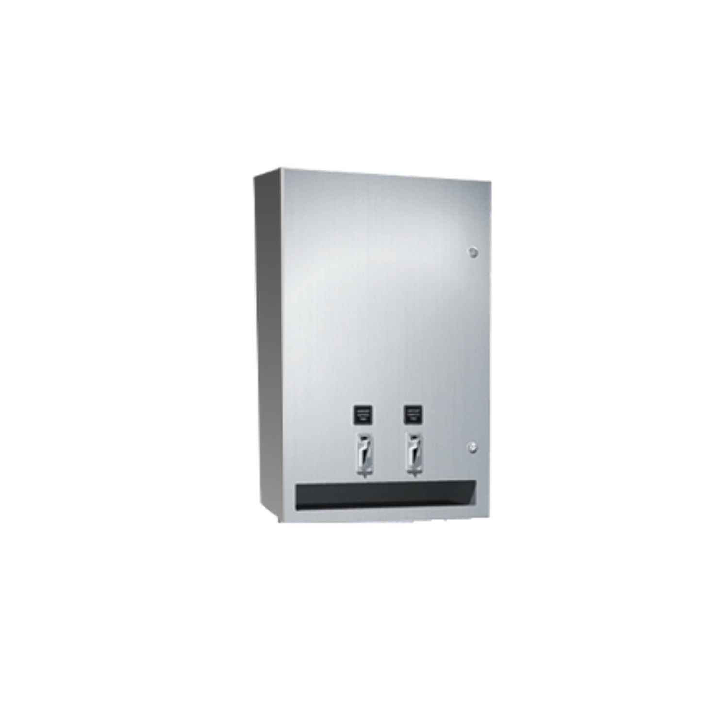 ASI-04684-9-25 - Sanitary Napkin and Tampon Dispenser - 25¢ Operation ...