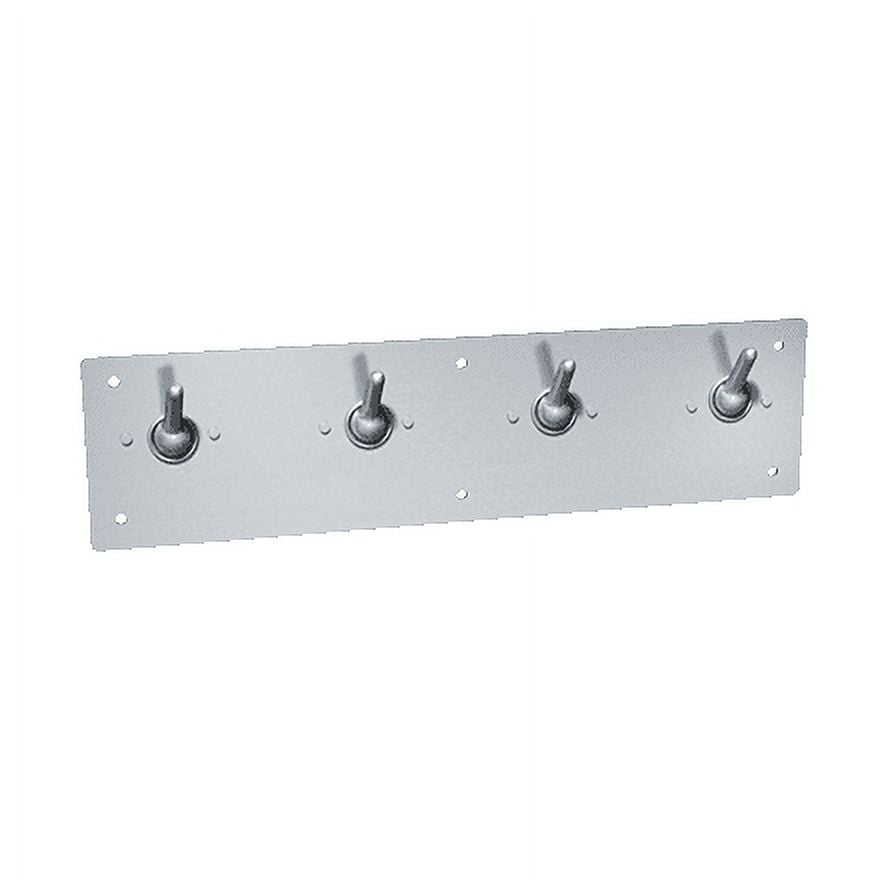 ASI-129 - Security Clothes Hook & Strip - Front Mount - Surface Mounted ...
