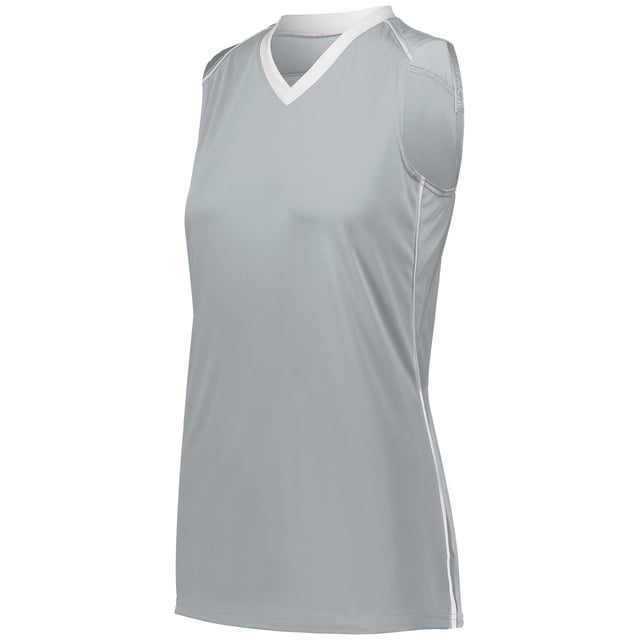 ASI 1687.254.L Ladies Rover Jersey, Silver & White - Large - Walmart ...