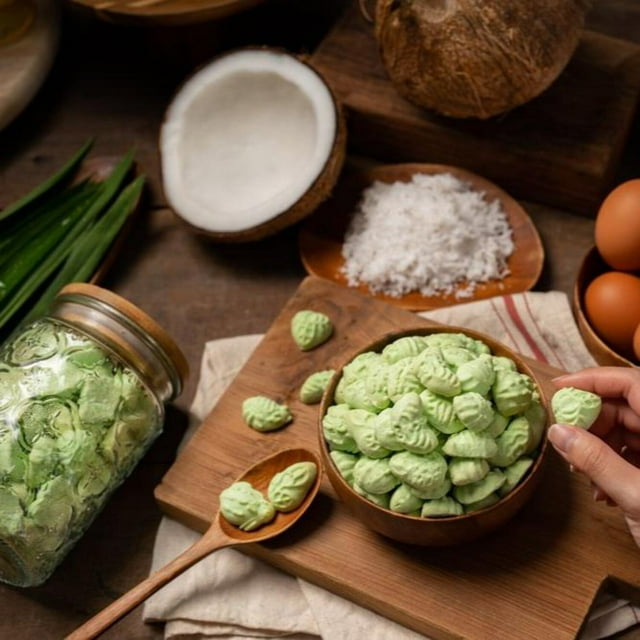 ASIAN COOKIES - CASSAVA TAPIOCA FLOUR COOKIES - 140 grams - 3 FLAVORS ...