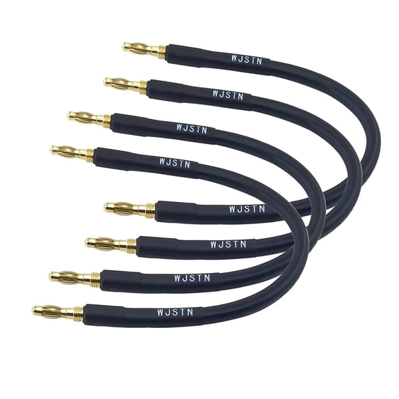 ASIASN-- 006 Banana Plug to Banana Plug Speaker Jumper, Banana to ...