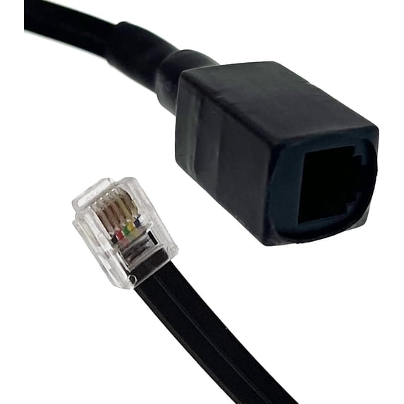 ASIASN-1.5 Meter 8 Pin RJ45 Removable Microphone Speaker mic Extension ...