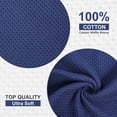 ASIASN-100% Cotton Waffle Weave Kitchen Towels, 4-Pack Super Soft and ...
