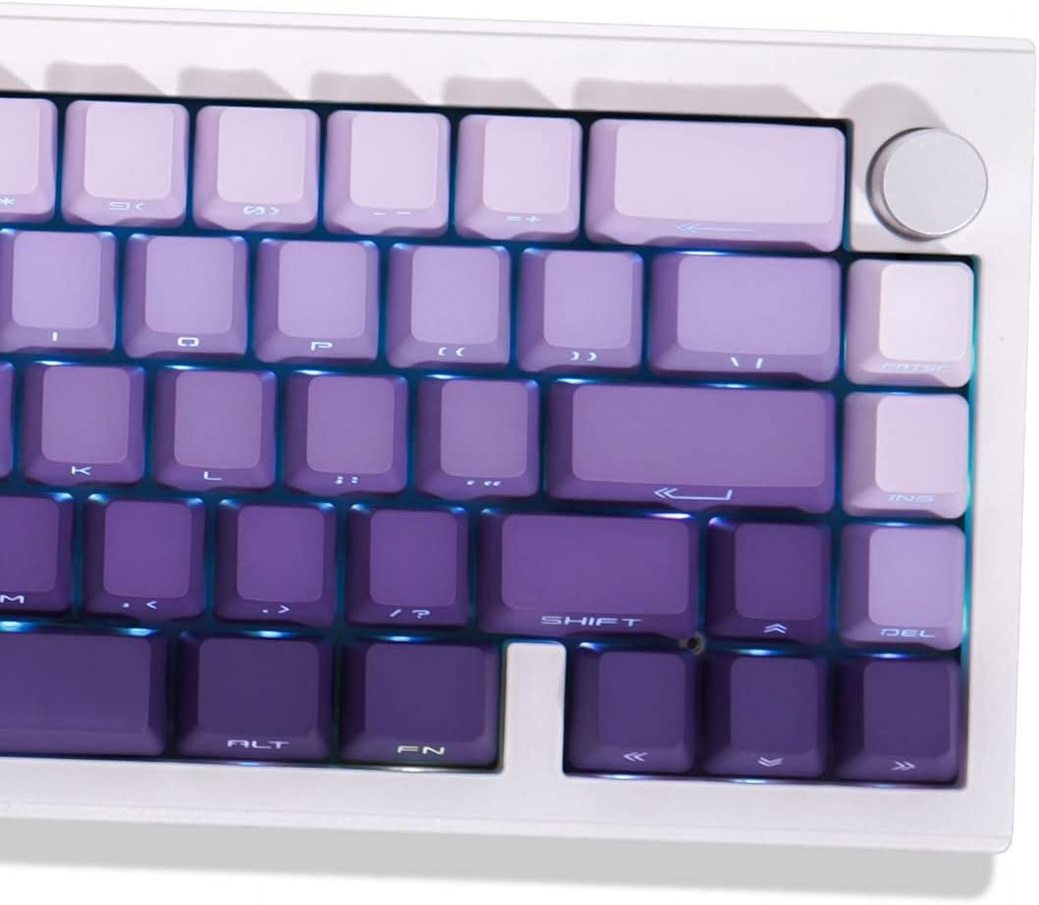 ASIASN-134 Keys PBT Doubleshot Keycaps OEM Profile Side Pint Keycaps ...