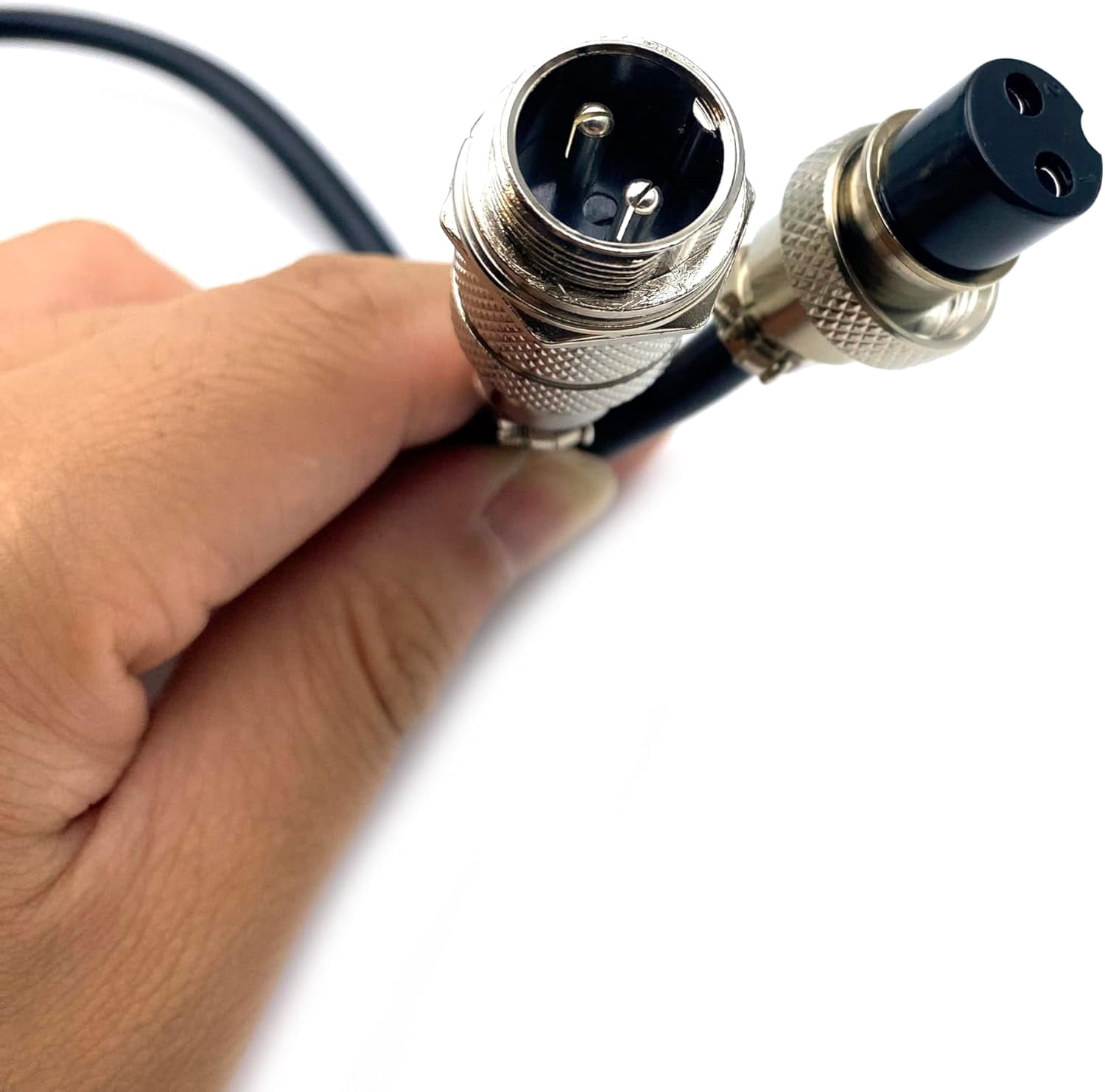 ASIASN-16.4 ft GX16 2 Pin Cable Male to Female Head Aviation Cordset ...