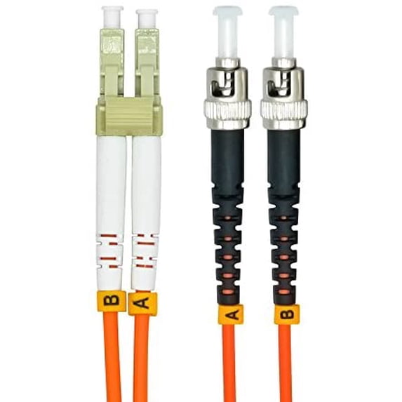 ASIASN-20Meters 65ft LC to ST Duplex 62.5/125 OM1 Multimode Fiber Optic ...