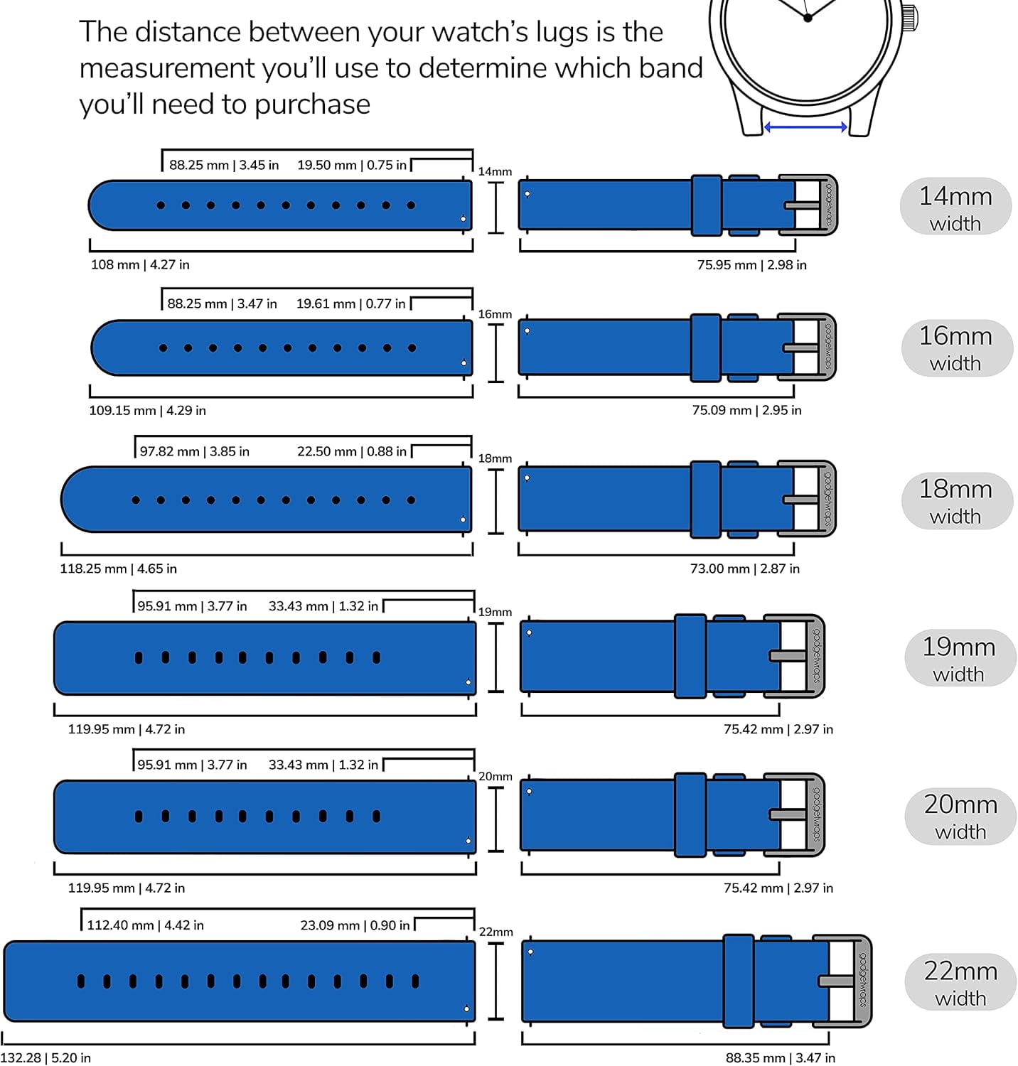 ASIASN-20mm Gizmo Watch Nylon Watch Band with Quick Release Pins ...