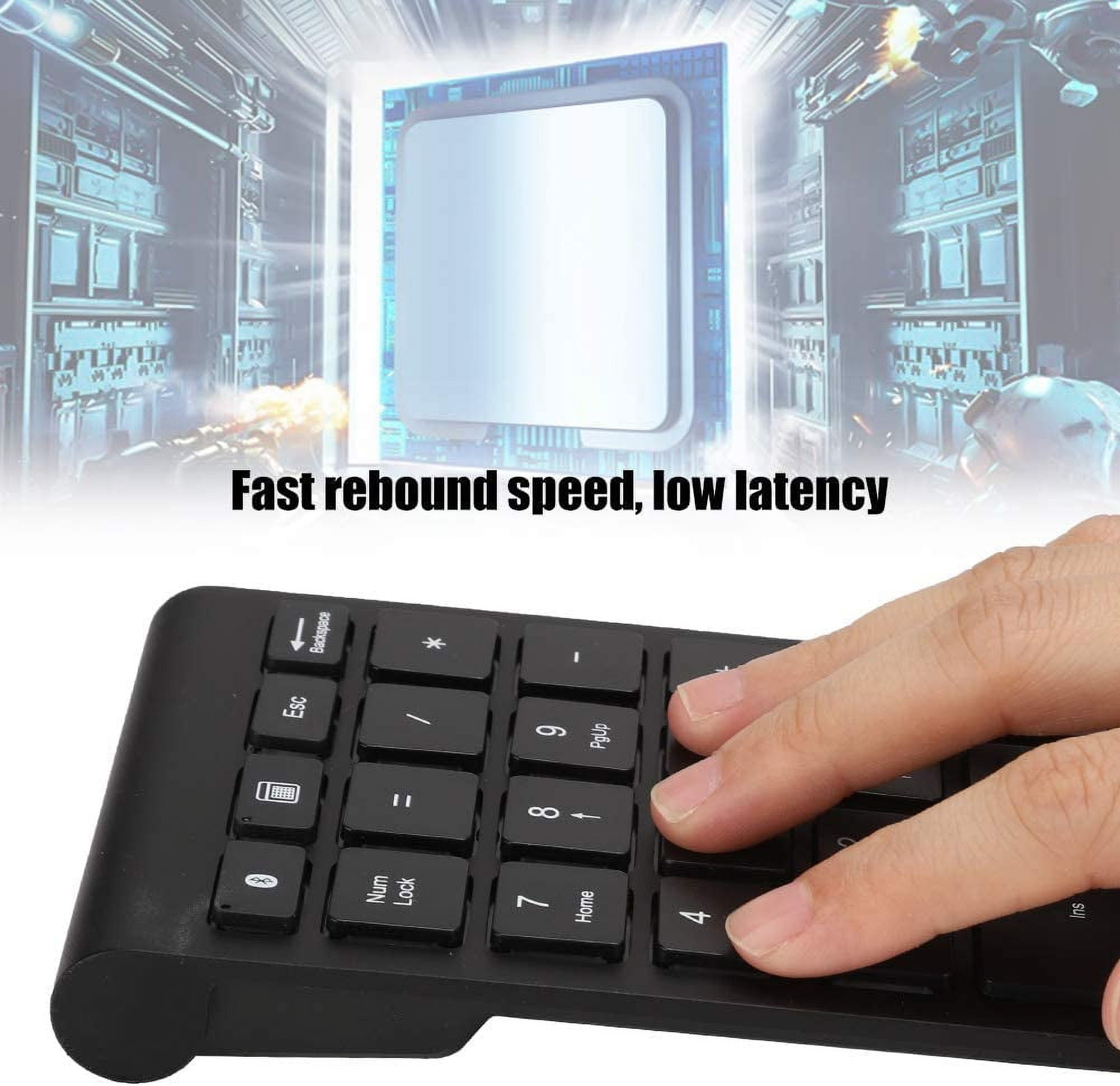 ASIASN-22 Keys Numeric Keypad, Bluetooth Mini Keyboard, Portable Mini ...