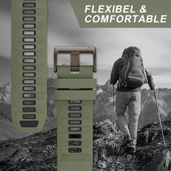 ASIASN-26mm Quickfit Watch Band Compatible with Garmin Epix Pro/Fenix 8 ...