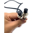 ASIASN-3.28 ft GX16 8 Pin Double Female Cable, GX16 8Pins Female to ...