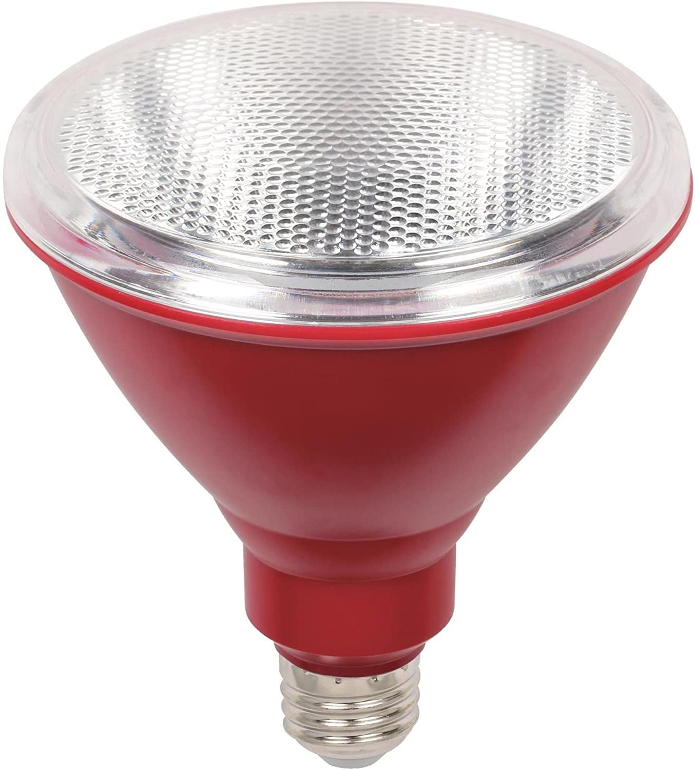 ASIASN-3314700 100-Watt Equivalent PAR38 Flood Red Outdoor Weatherproof ...