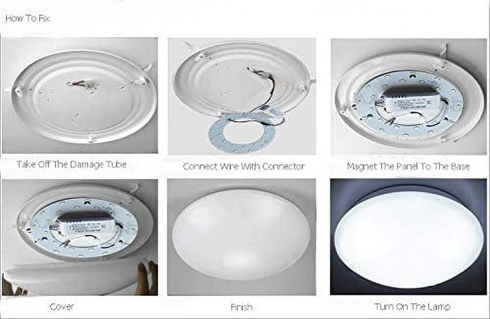 ASIASN-33w Led Ceiling Light Fixtures Retrofit Board Replacement Panel ...