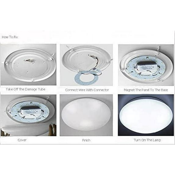 ASIASN-33w Led Ceiling Light Fixtures Retrofit Board Replacement Panel ...