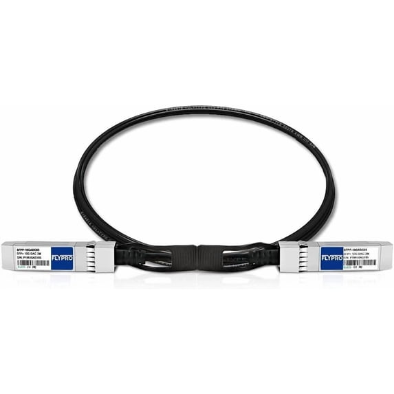 ASIASN-- 3M SFP Cable, 10G SFP+ DAC Passive Direct Attach Copper Twinax ...