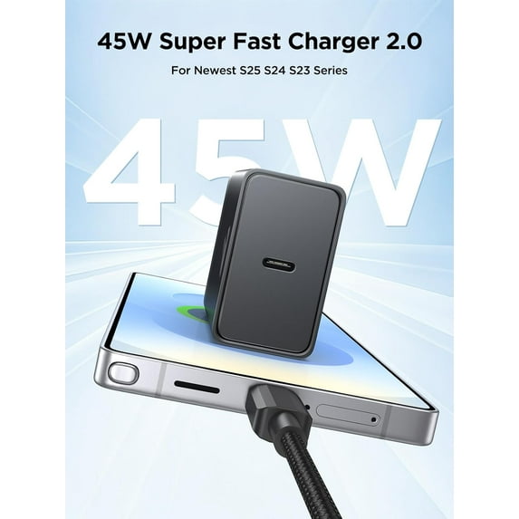 ASIASN-45W USB C Super Fast Charger Type C, USB-C Android Phone Charger ...