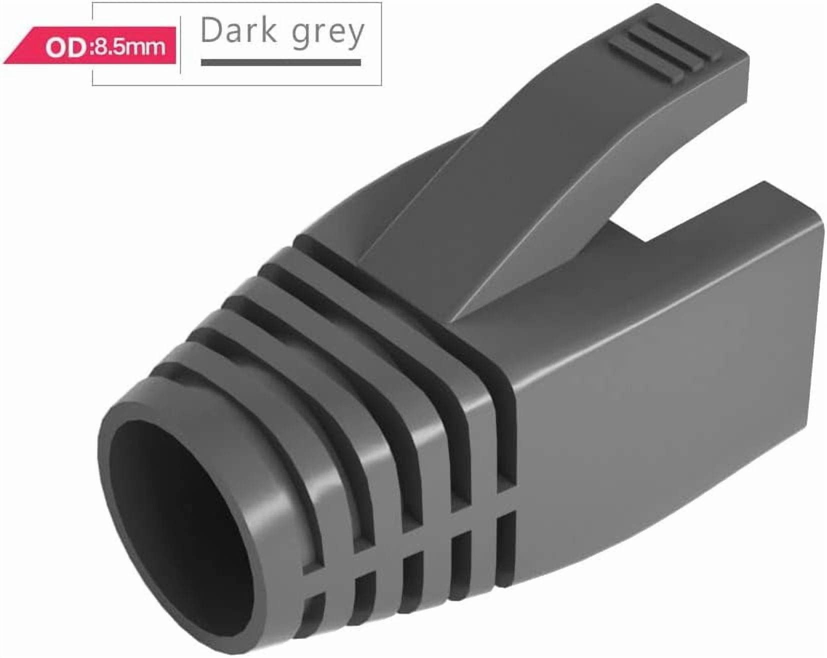 ASIASN-50 Pcs Cat7 Cat7A Cat8 Strain Relief Boot, RJ45 Plug Connector ...