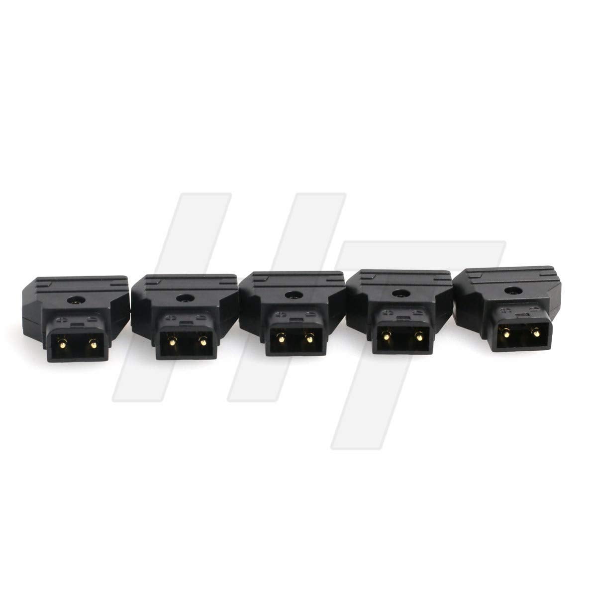 ASIASN-5pcs D-tap P-tap Male Connector Power Plug for IDX Anton-Bauer ...