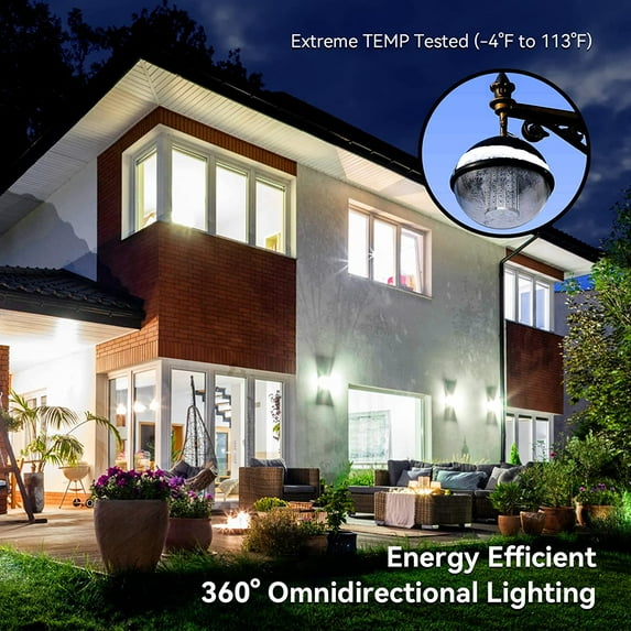 ASIASN-60W LED Light Bulb 500W Equivalent LED Corn Light Bulb 5500Lumen ...