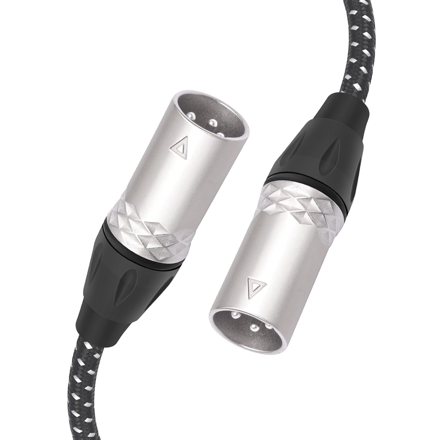 ASIASN-6FT 3-Pin XLR Male to Male Microphone Cable,XLR Male DMX Cable ...