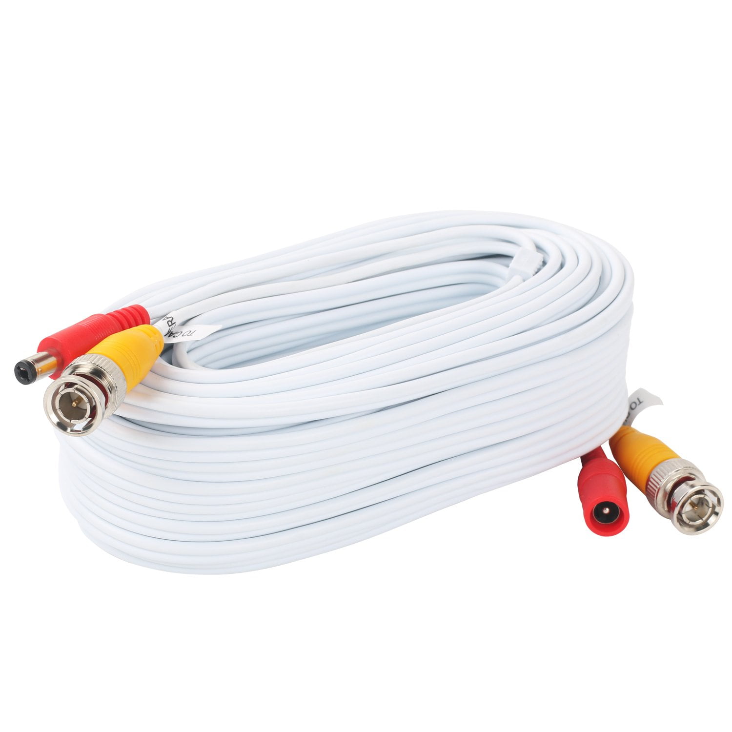 ASIASN-BNC Video Power Cable (2 Pack 50 Feet) Video Security Camera ...