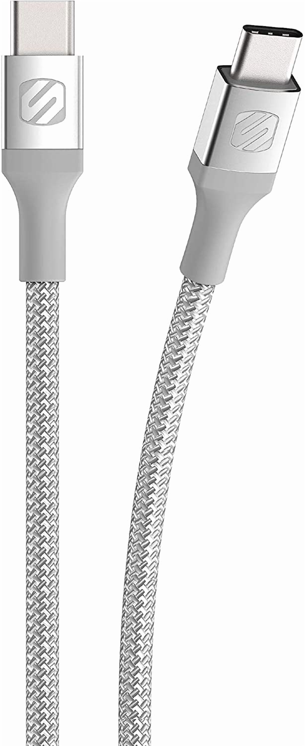 ASIASN-CCB10SR-SP Strikeline USB-C to USB-C Sync Braided Charging Cable ...
