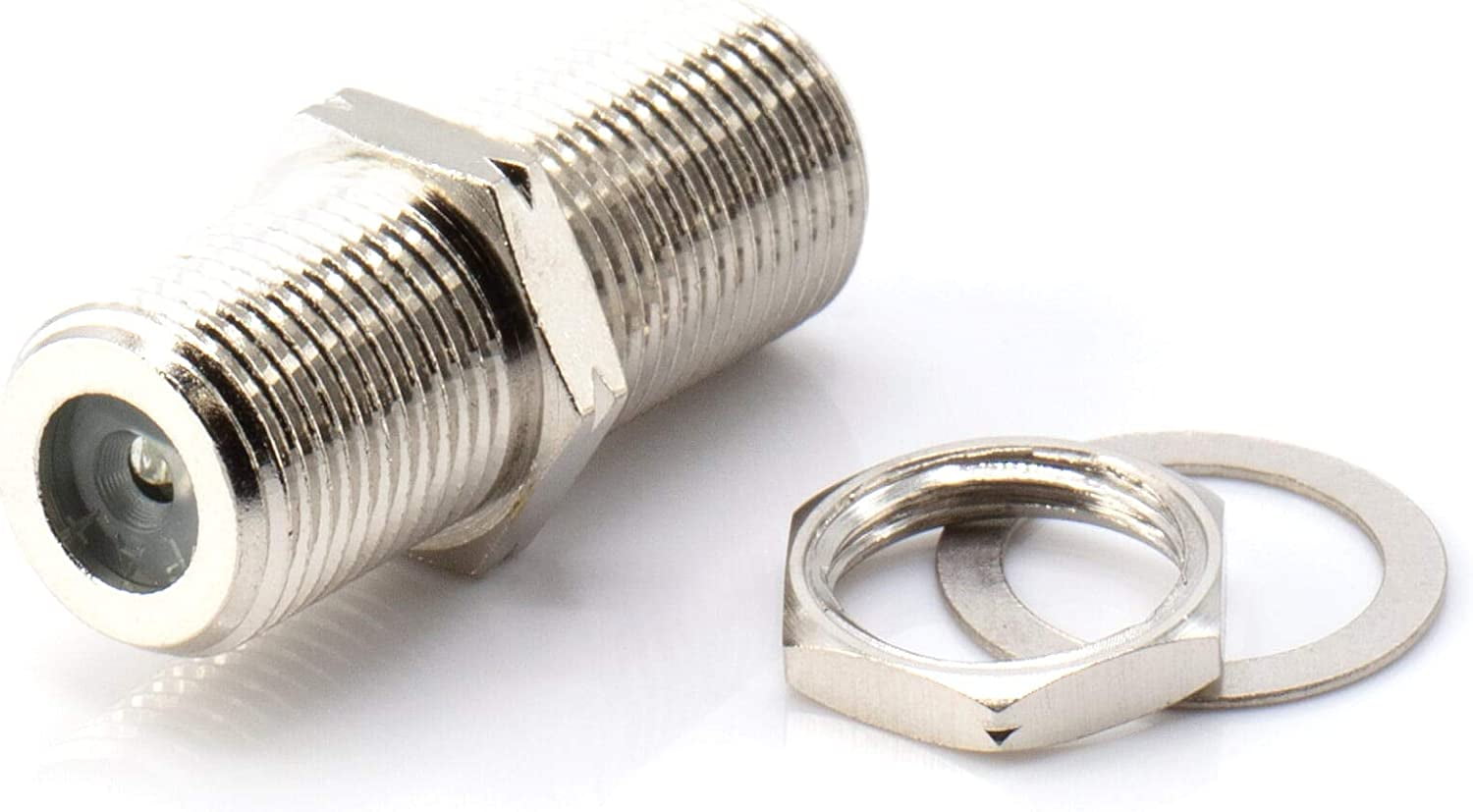 ASIASN-Cable Extension Coupler, with Washer and Nut - 10 Pack - Works ...
