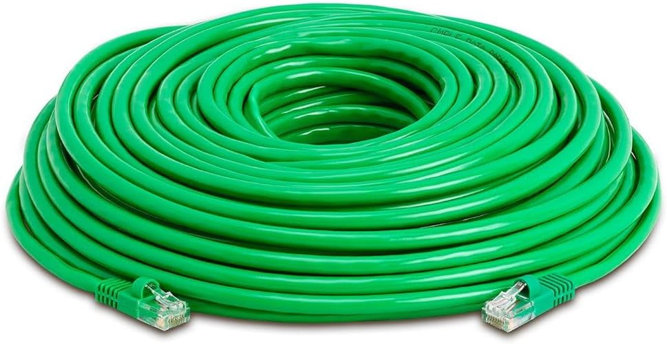 ASIASN-- Cat5e Ethernet Cable 100 ft, 350 MHz UTP Cat 5e Ethernet Patch ...