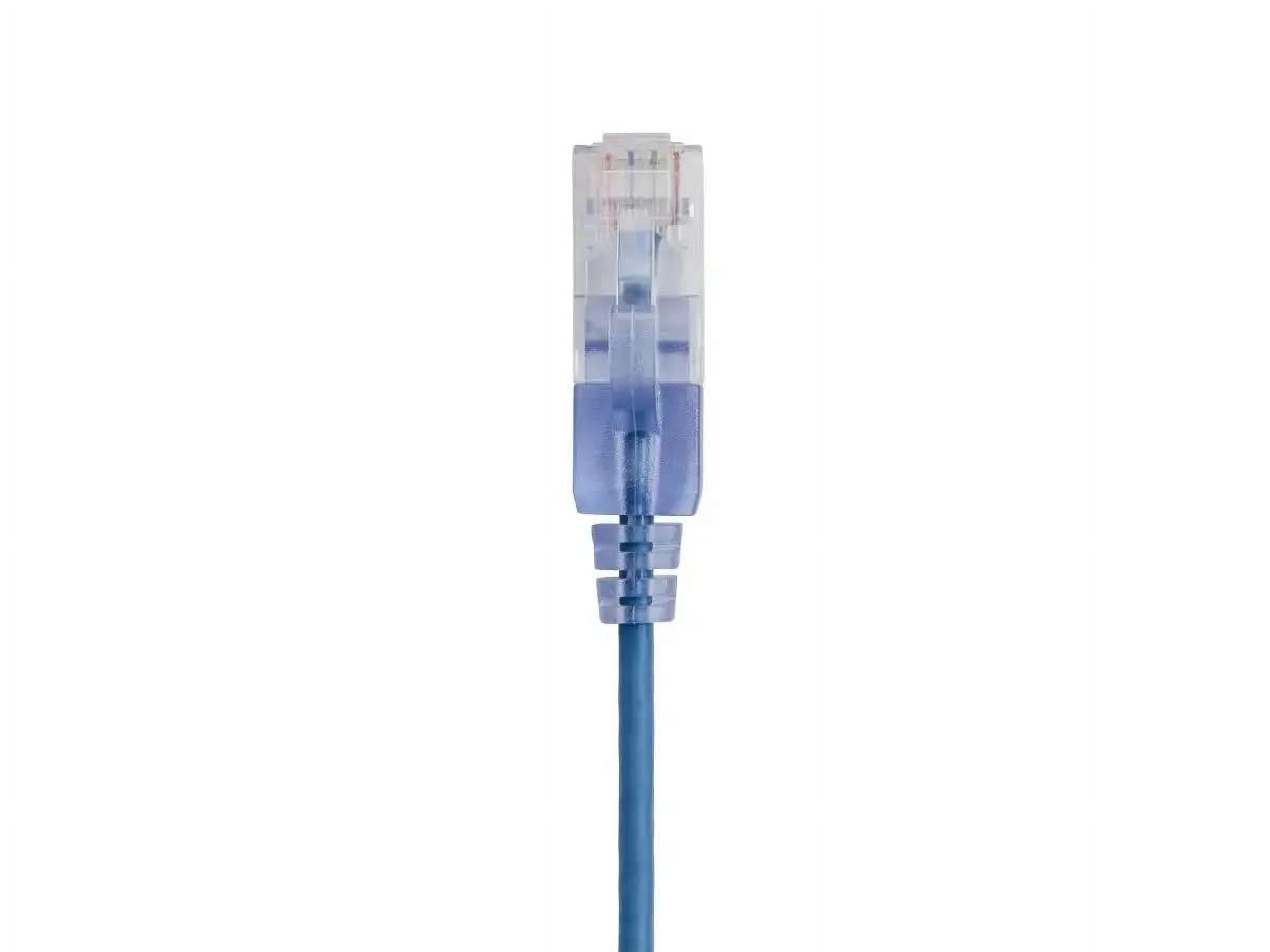 ASIASN-Cat6A 50ft Blue Patch Cable UTP 30AWG 10G Pure Bare Copper ...