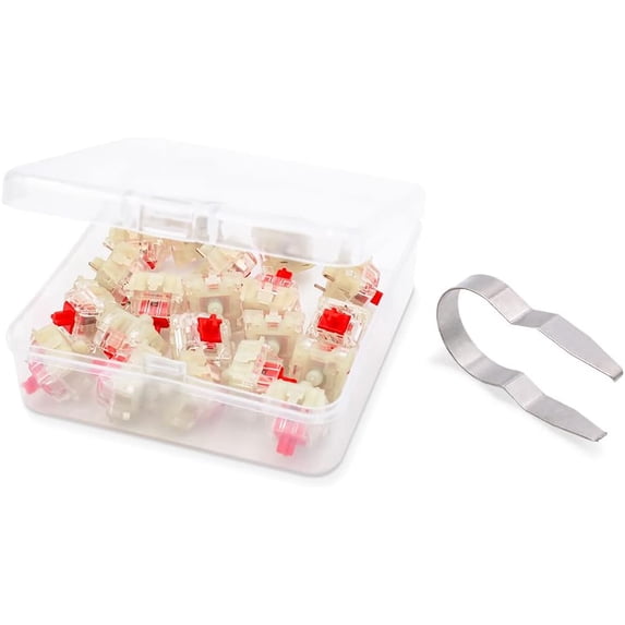 ASIASN-Cherry MX RGB Red Key Switches (20 Pack)- MX1A-L1NA | Plate ...