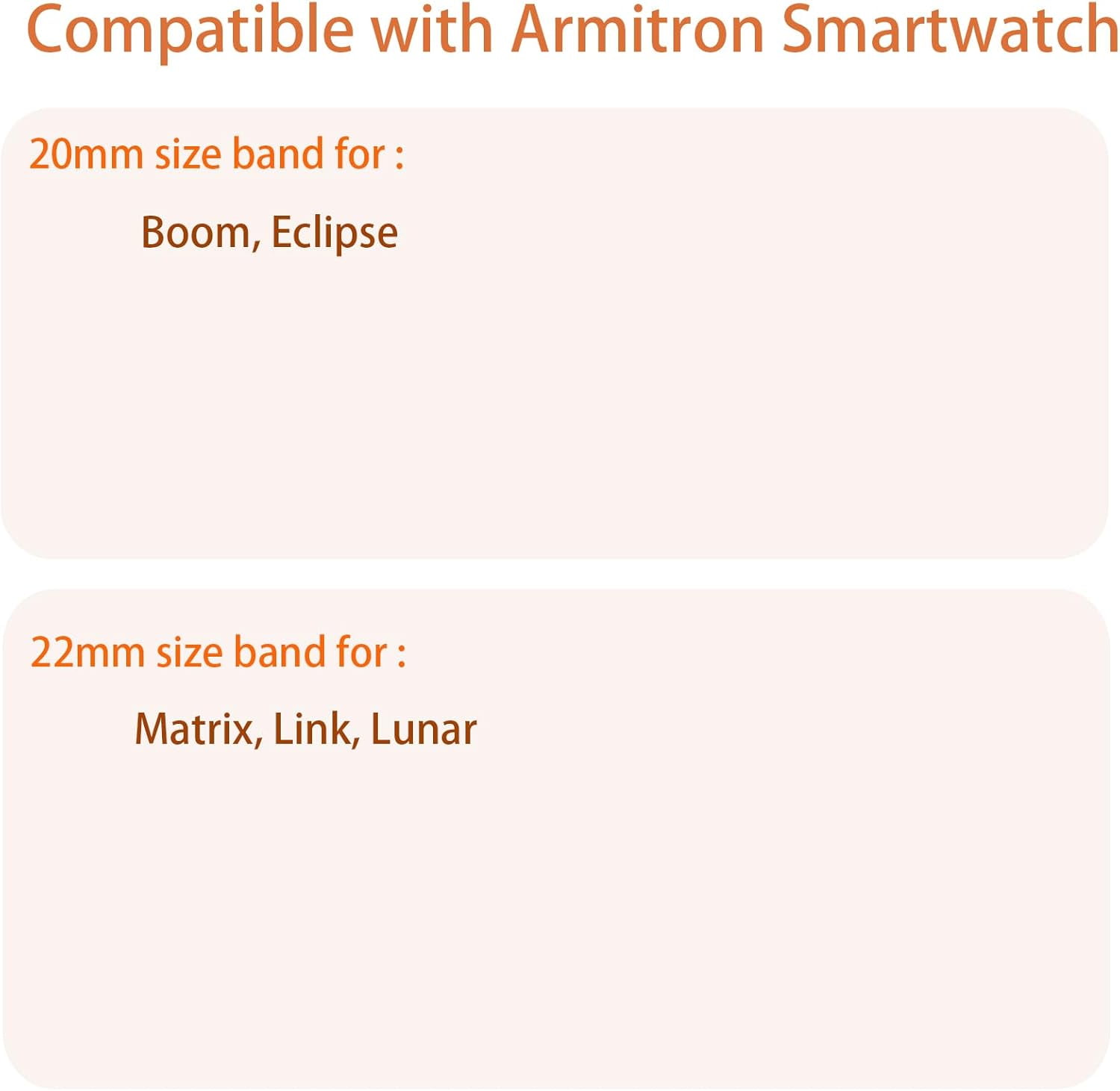 ASIASN-Compatible with Armitron Matrix Smartwatch bands, Quick Release ...