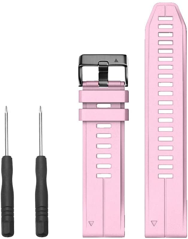 ASIASN-Compatible with Fenix 5S Plus Band Silicone Sport Watch Bands ...